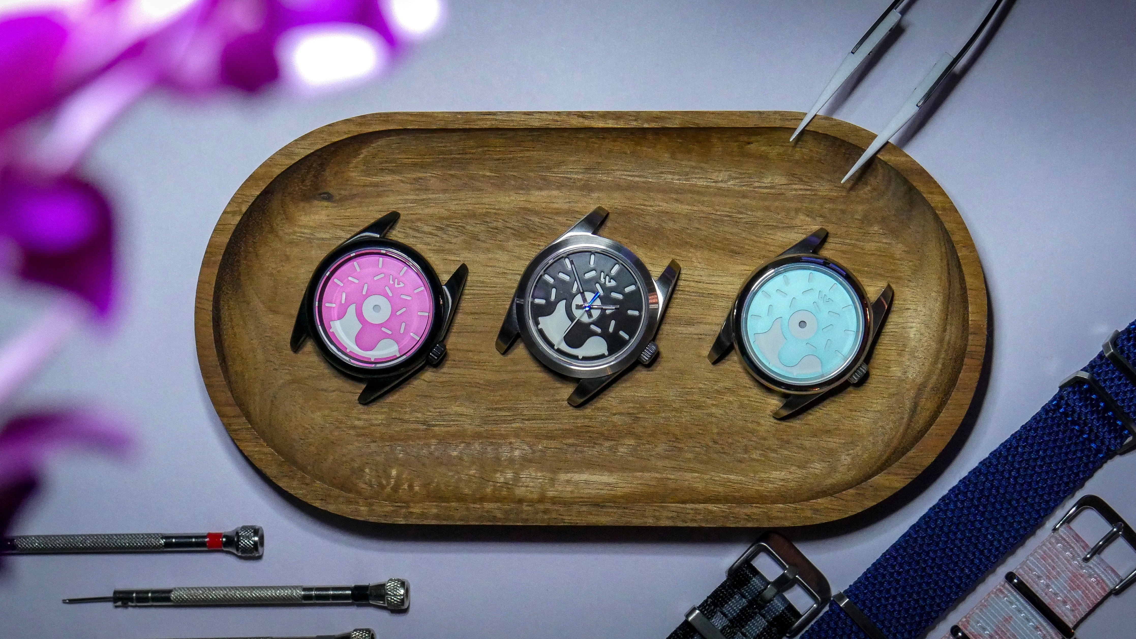 Leppen Watches: Donut Dial – AndoAndoAndo